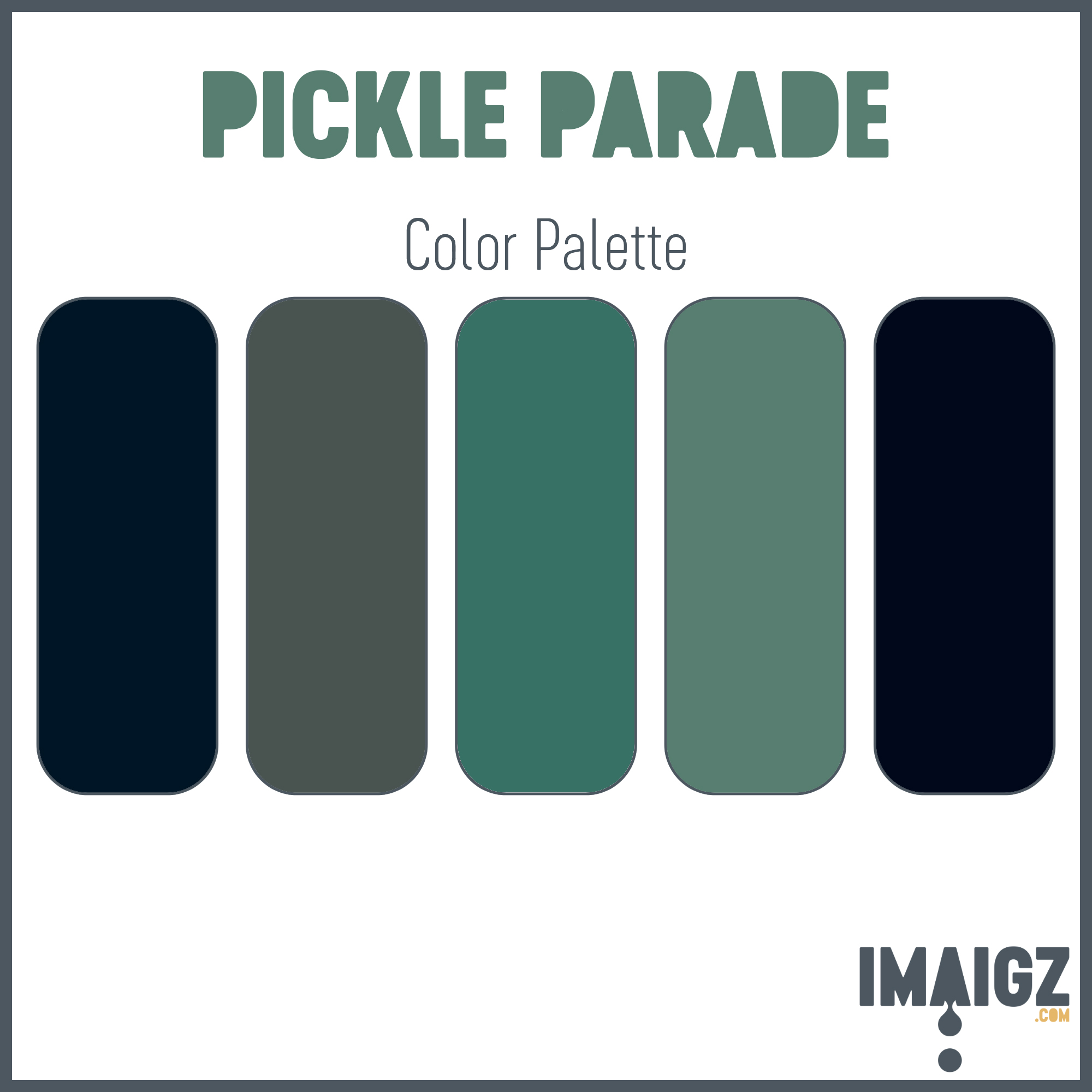 Pickle Parade Palette by IMAIGZ on DeviantArt