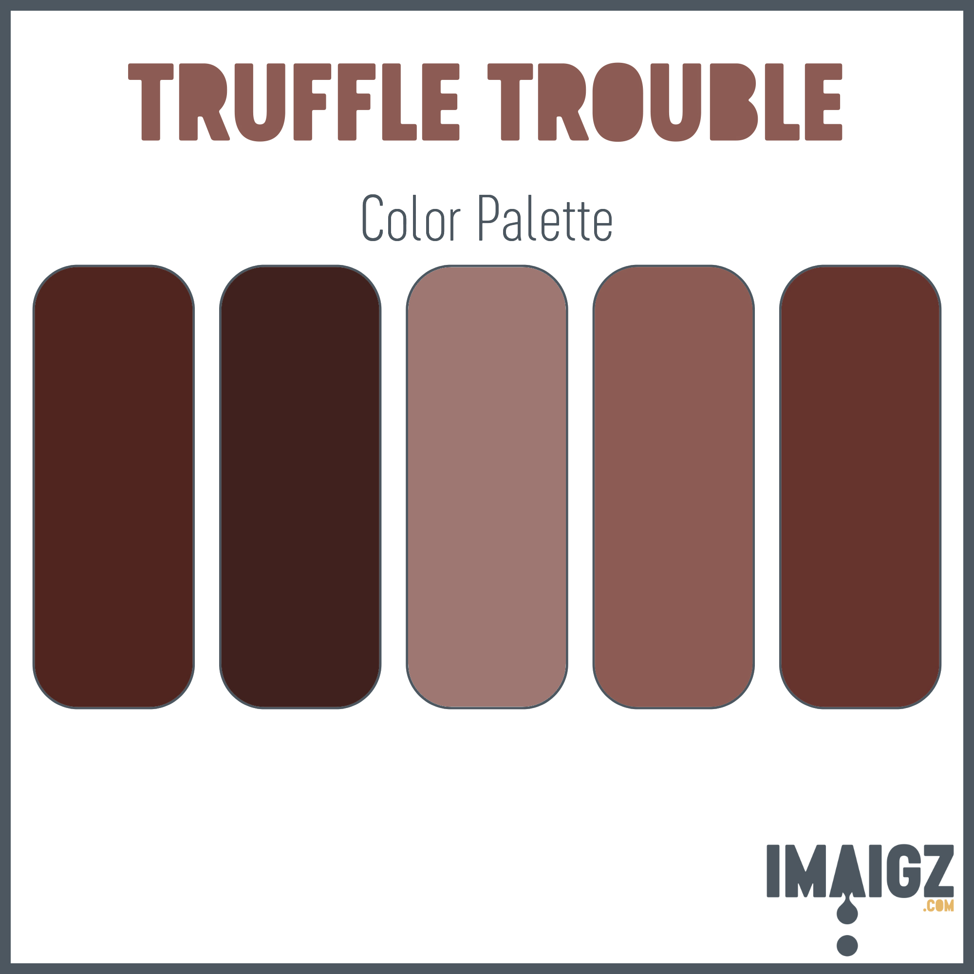 Truffle Trouble Palette by IMAIGZ on DeviantArt