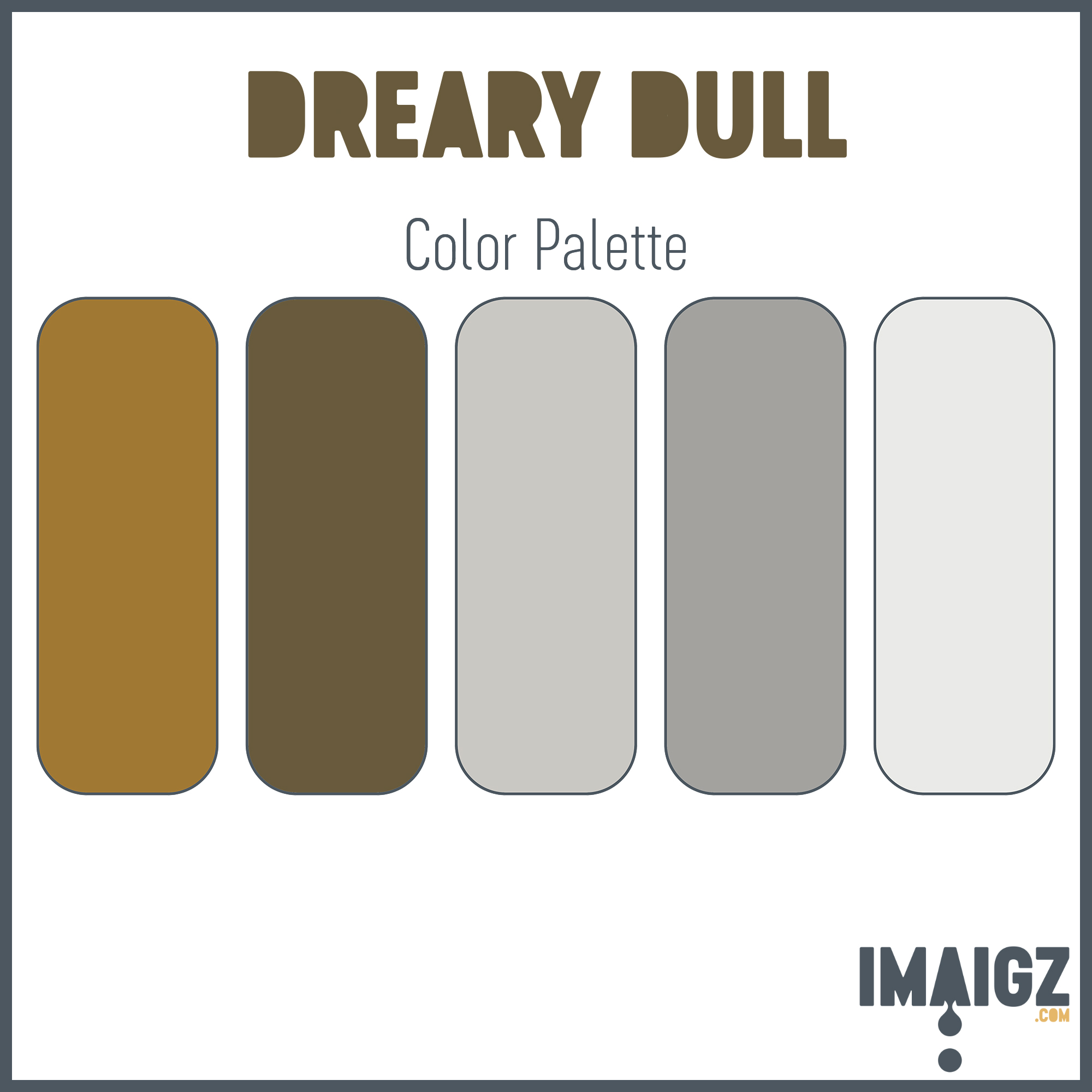 Dreary Dull Palette by IMAIGZ on DeviantArt