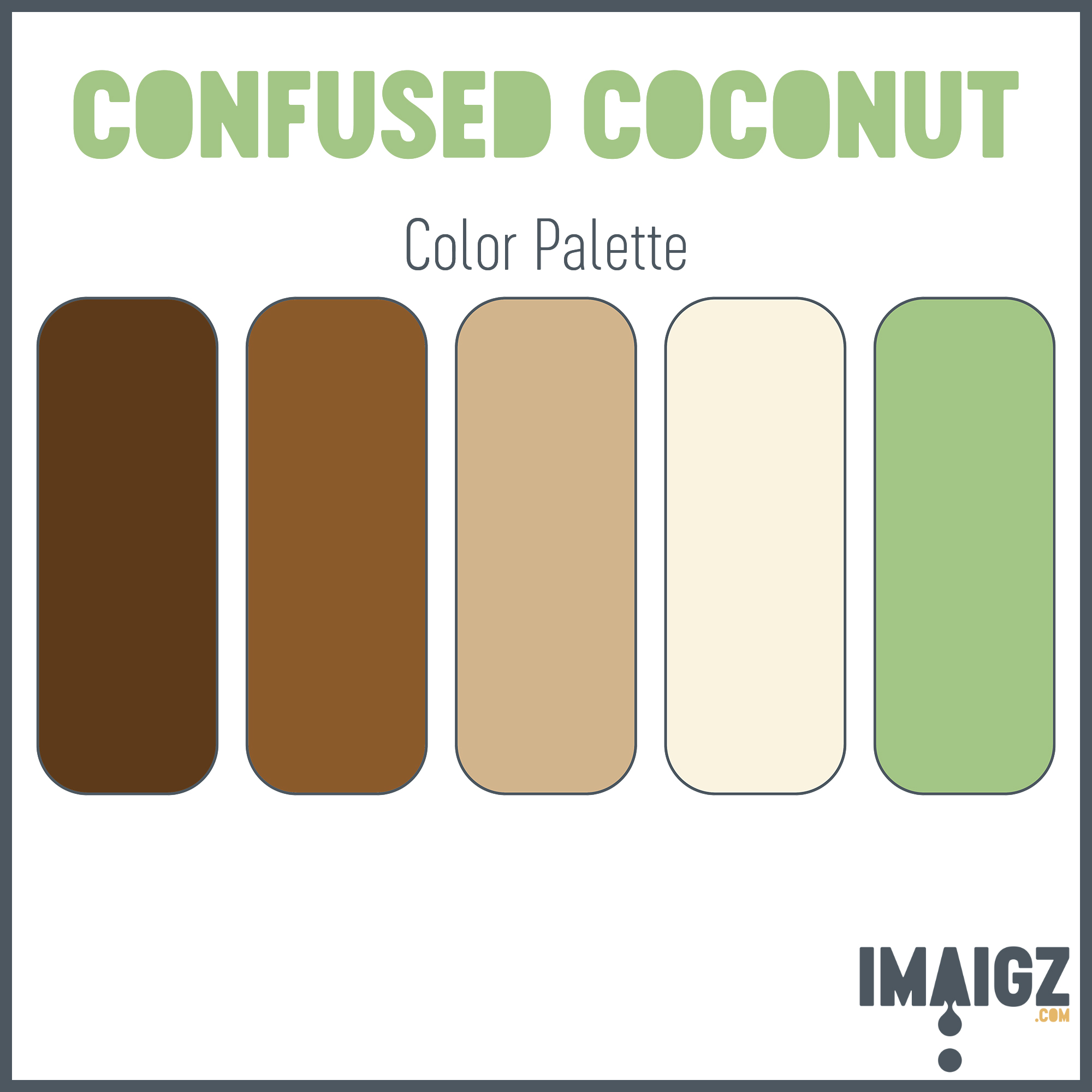 Confused Coconut Color Palette by IMAIGZ on DeviantArt