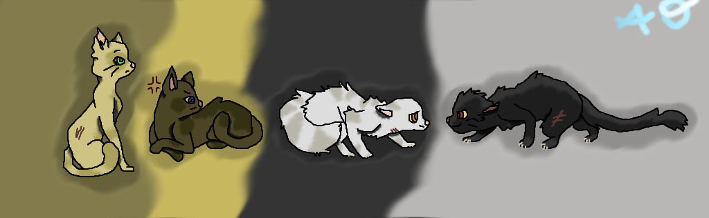 Random Cats by ArtsyOshawott on DeviantArt