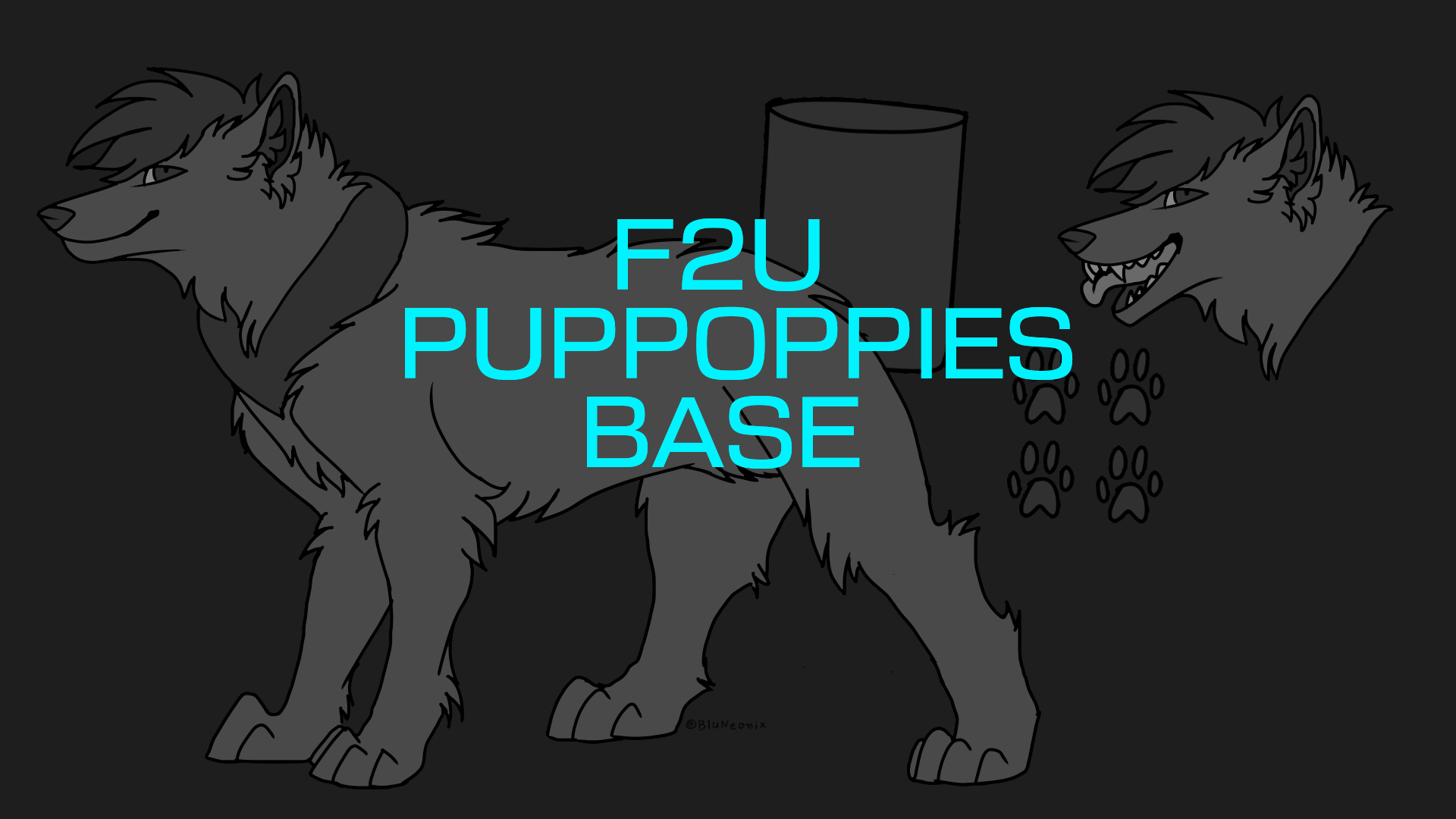 Puppopies base | F2U by YU09l on DeviantArt