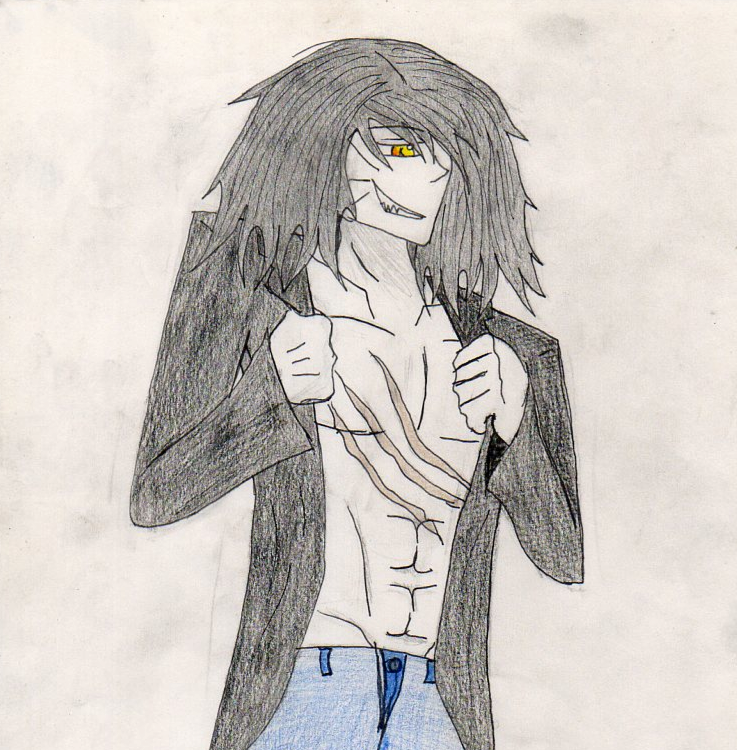 Yushi OC sketch - Scars by The-Artist-Marine on DeviantArt