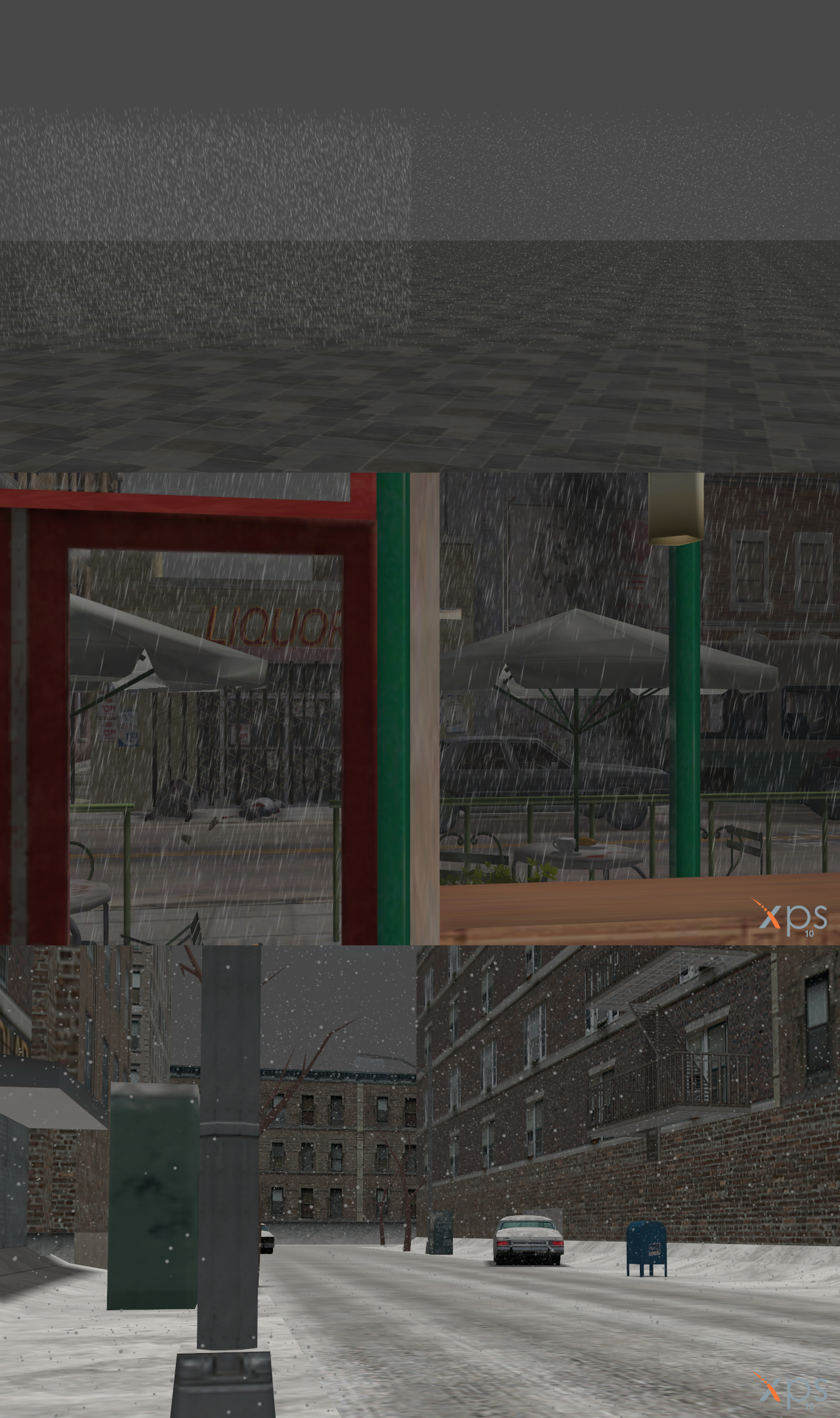 Rain and Snow for XNALara/XPS by dasliebesverbot on DeviantArt