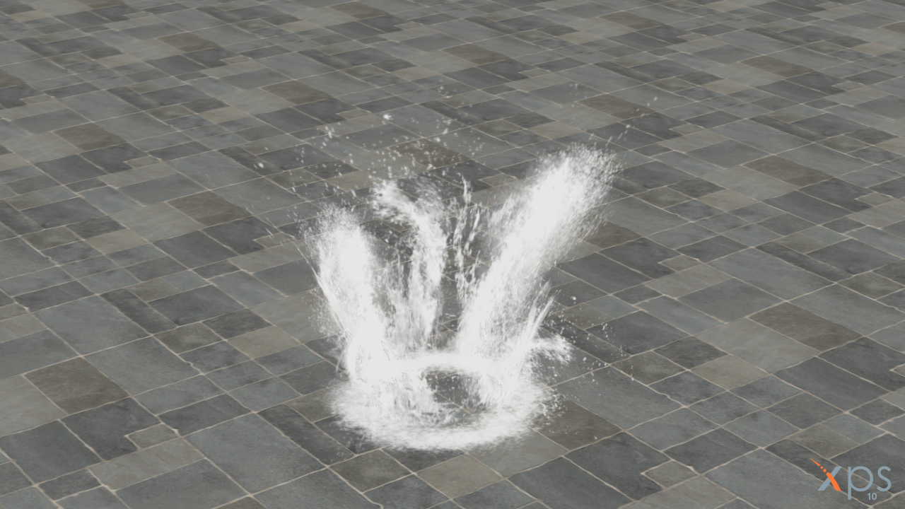Water splash for XNALara/XPS by dasliebesverbot on DeviantArt