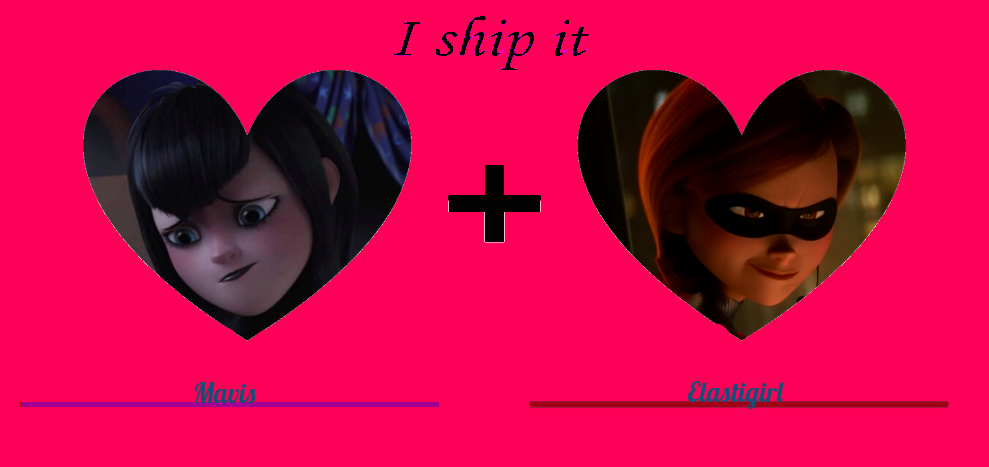 Mavis x Elastigirl: Superheroine and the Vampire by Steven492 on DeviantArt