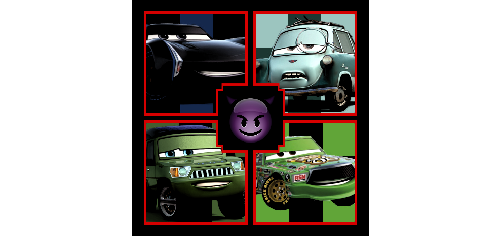 The Cars Villain's Team-Up by Steven492 on DeviantArt