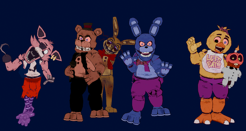 Retro Fnaf Plus release by everythingandanythin on DeviantArt