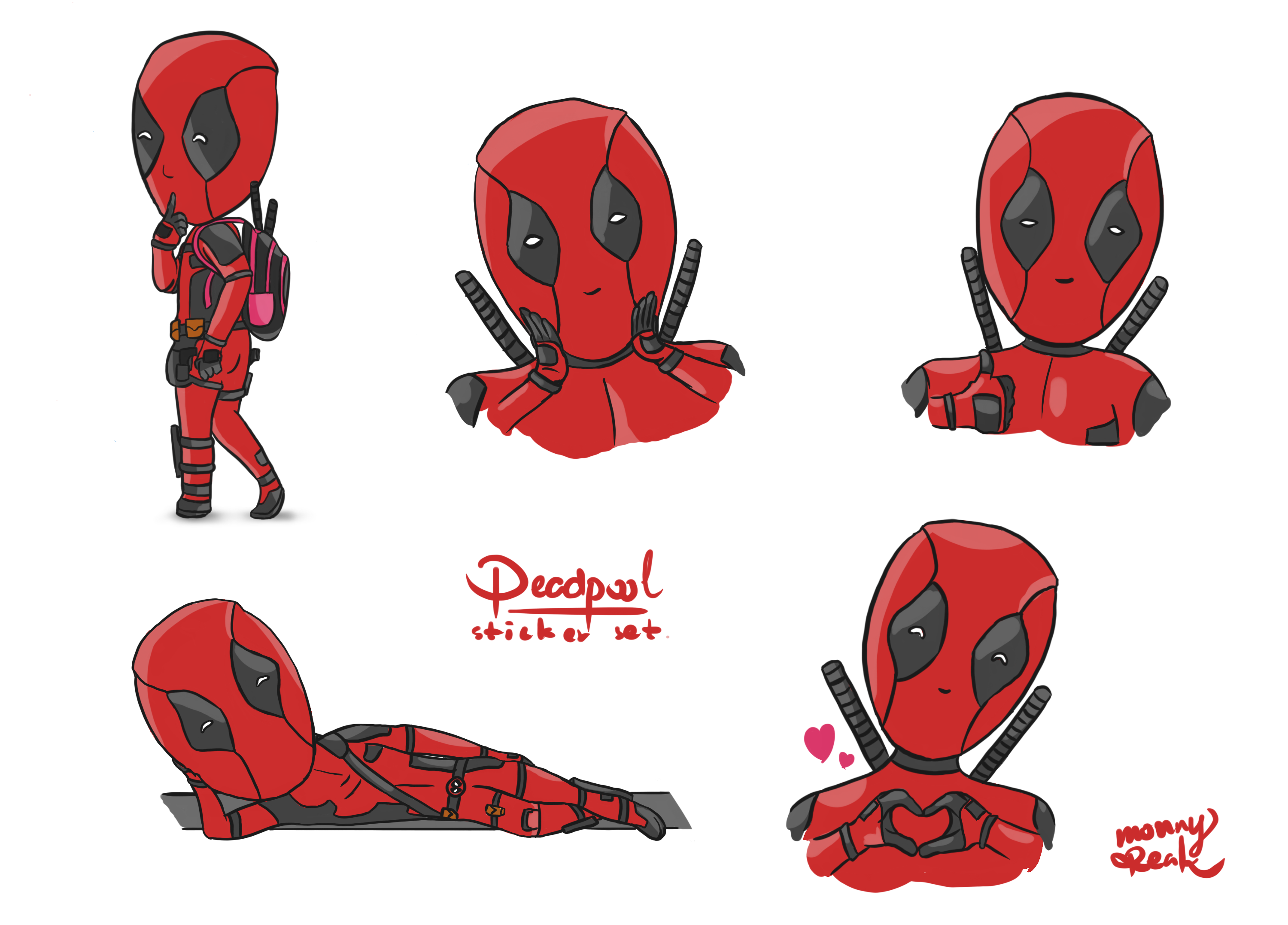 Deadpool by Monnyrak on DeviantArt