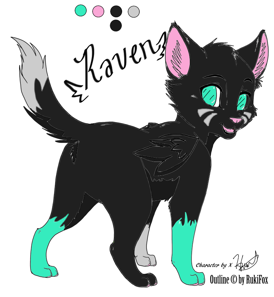 Raven character sheet by kiwicat10 on DeviantArt