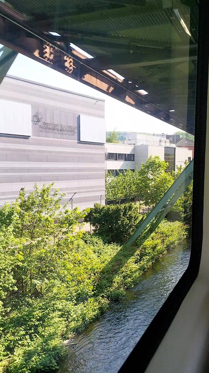Hanging Tram Wuppertal by KLEINESBILDWERK on DeviantArt