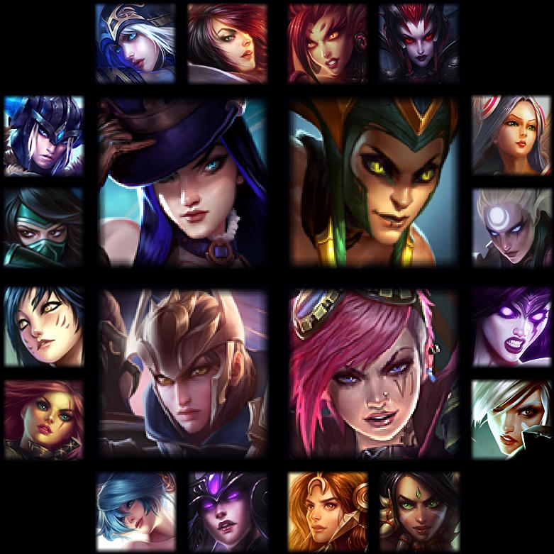 LoL Vore Tournament: Into the Maw - Battle 1 by QuinnCrystal on DeviantArt