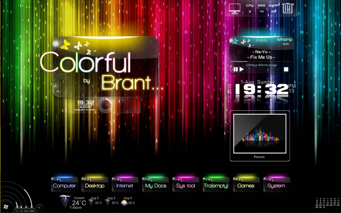 Colorful theme by yangzihaoa on DeviantArt