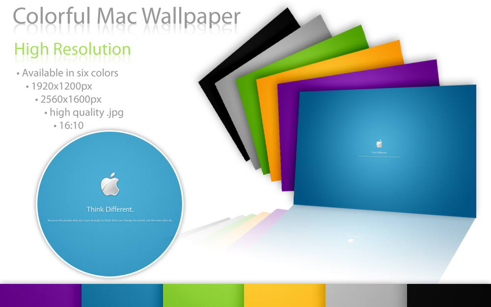 Colorful Mac Wallpaper HiRes by Nemed on DeviantArt