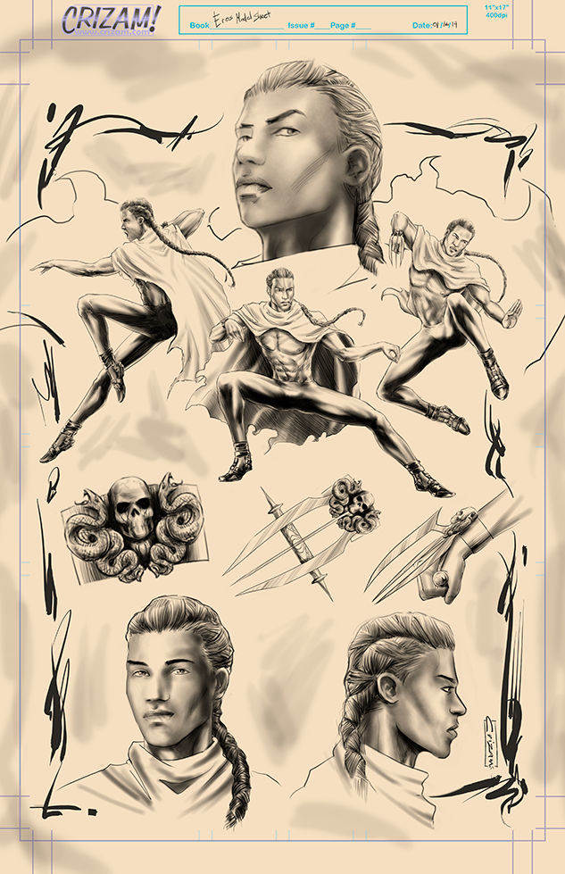 Eros Character Sheet by WorldlyComics on DeviantArt