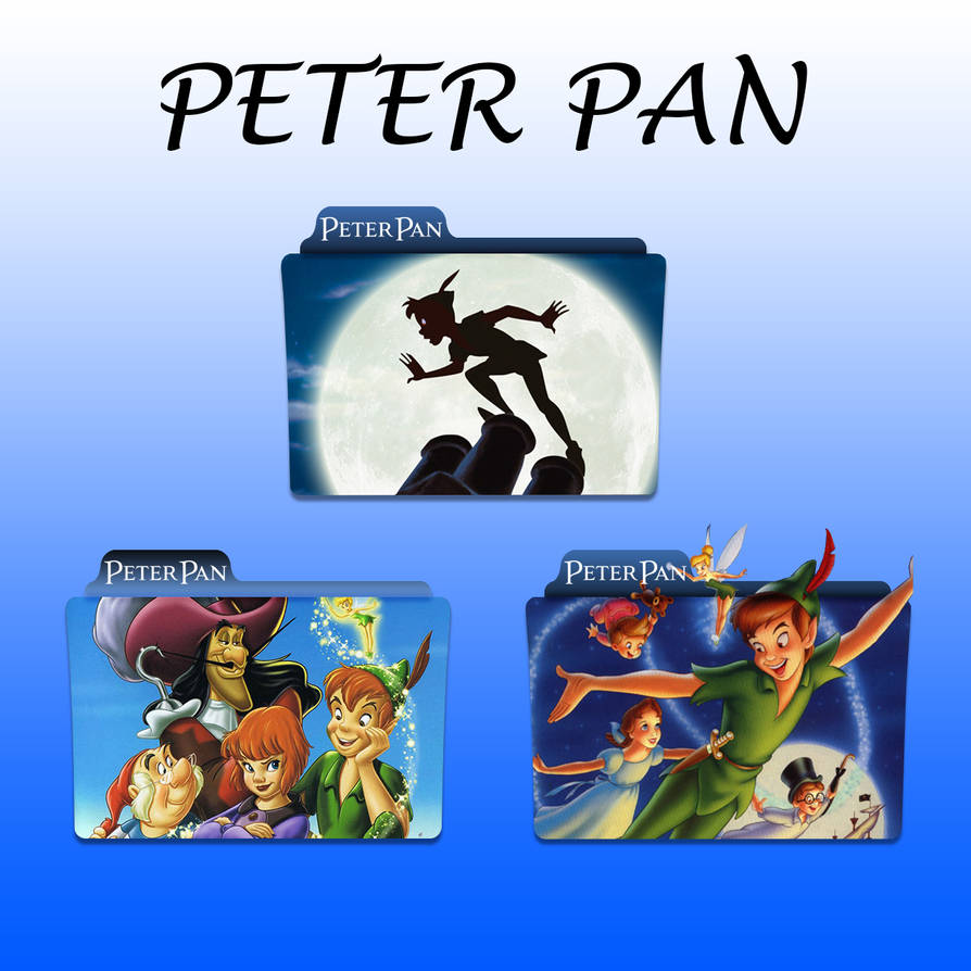 Peter Pan Icons by SrJaguar on DeviantArt