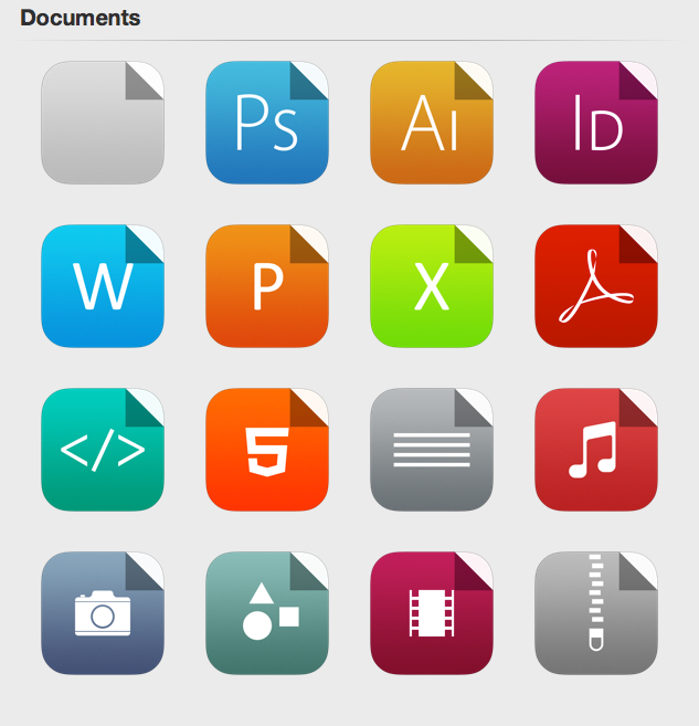 iOS 7 Documents by iynque on DeviantArt