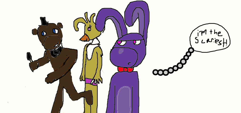 IM THE SCARIEST! (I'm telling you freddy) by swaggy251 on DeviantArt