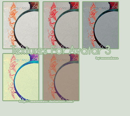 Textures For Avatar 03 by anarockers on DeviantArt