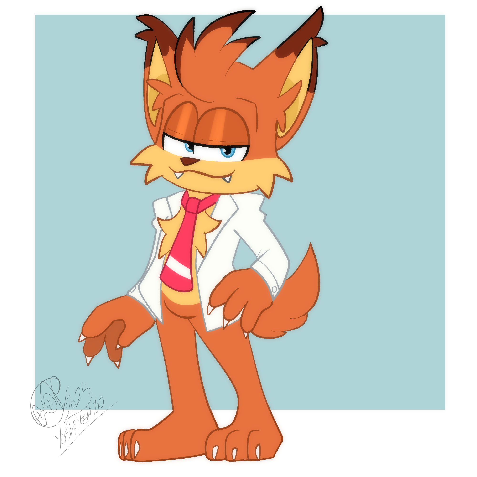 Bubsy by yoshiyoshi700 on DeviantArt