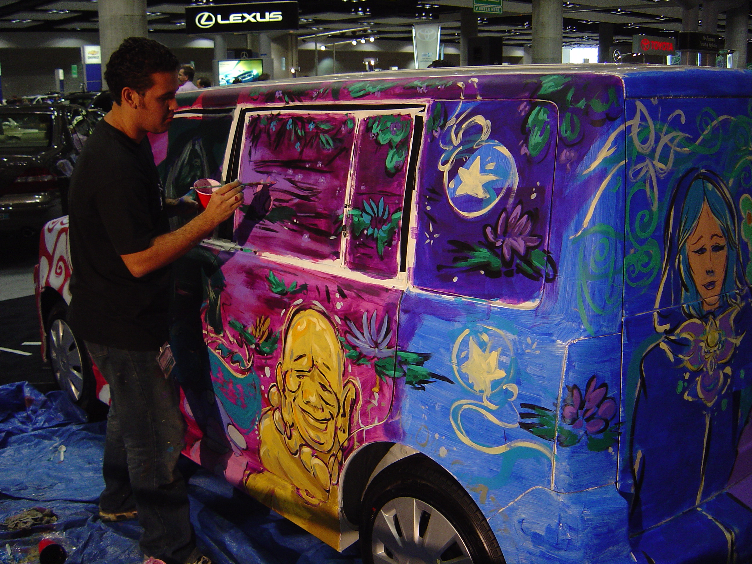 Scion Painting Excebition by dizzistar on DeviantArt