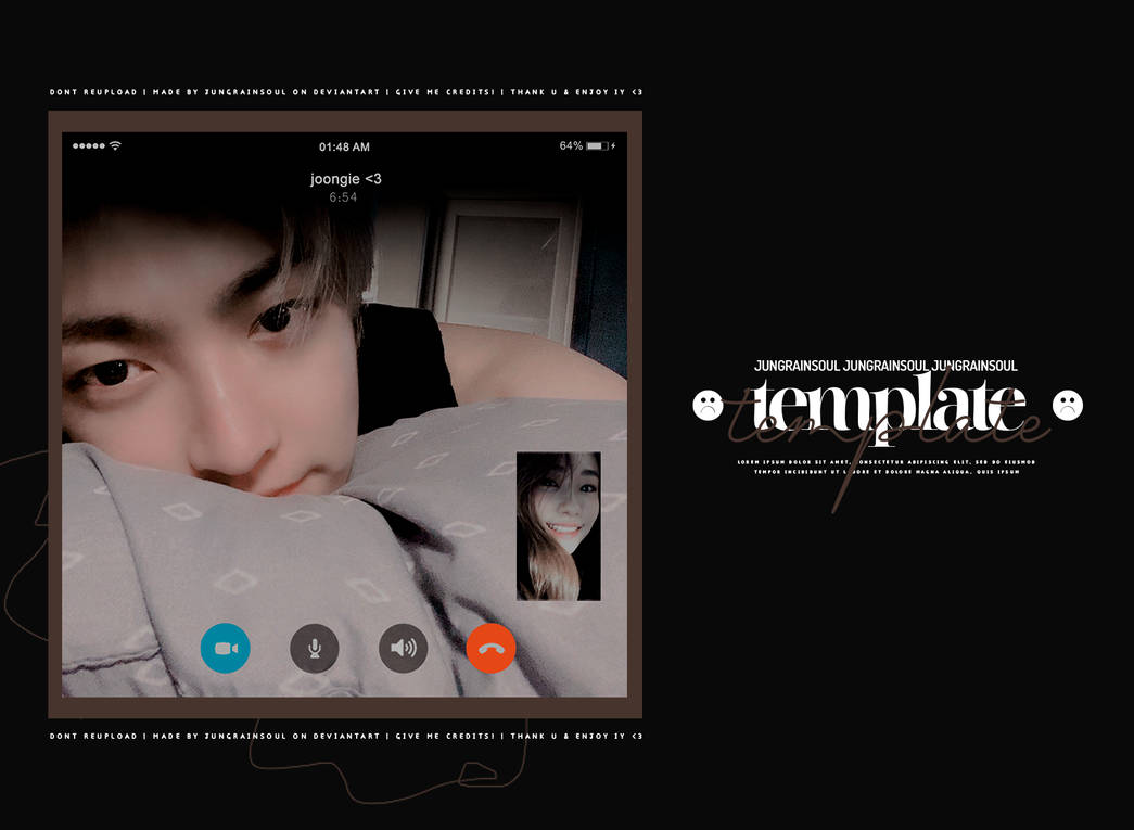 013 : skype call | templates * by jungrainsoul on DeviantArt