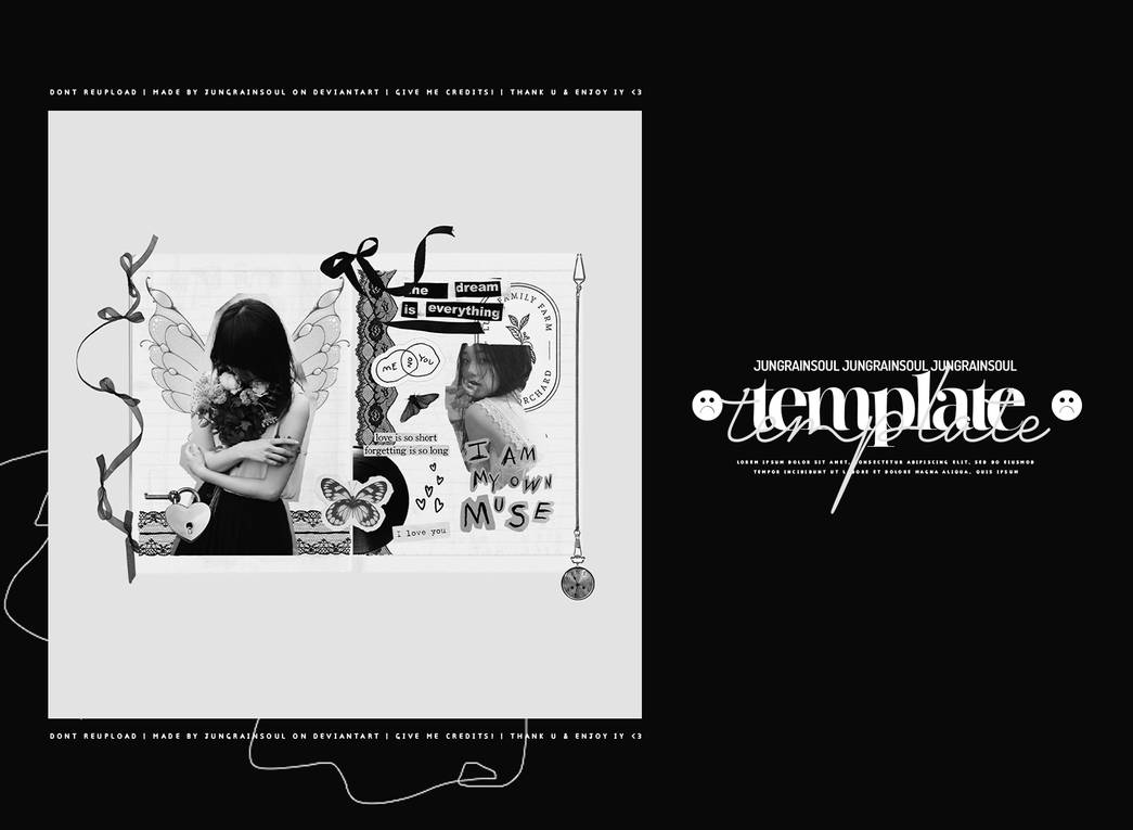 059 : fallen angel | templates * by jungrainsoul on DeviantArt