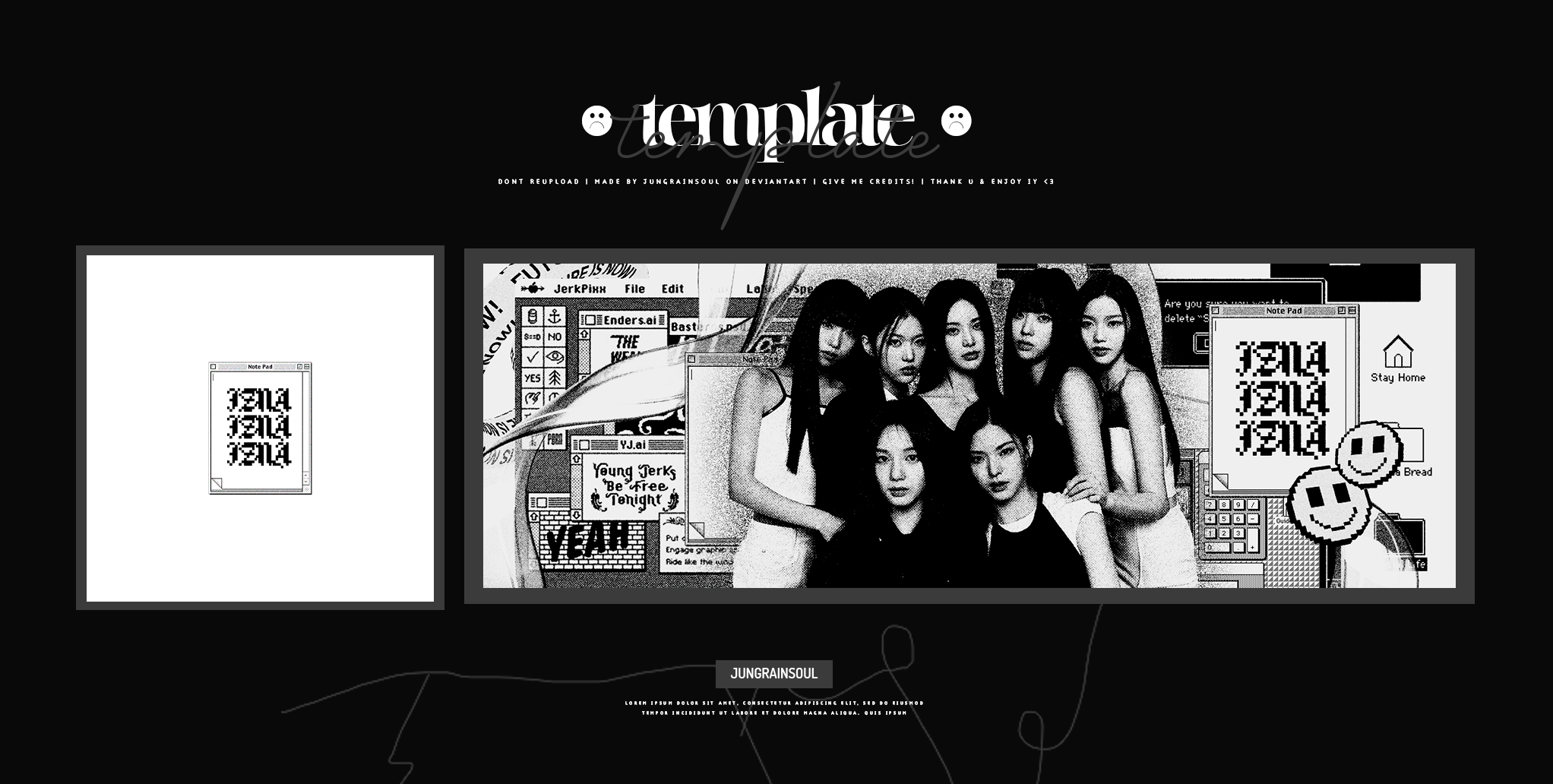104 : teams pack | rp templates * by jungrainsoul on DeviantArt
