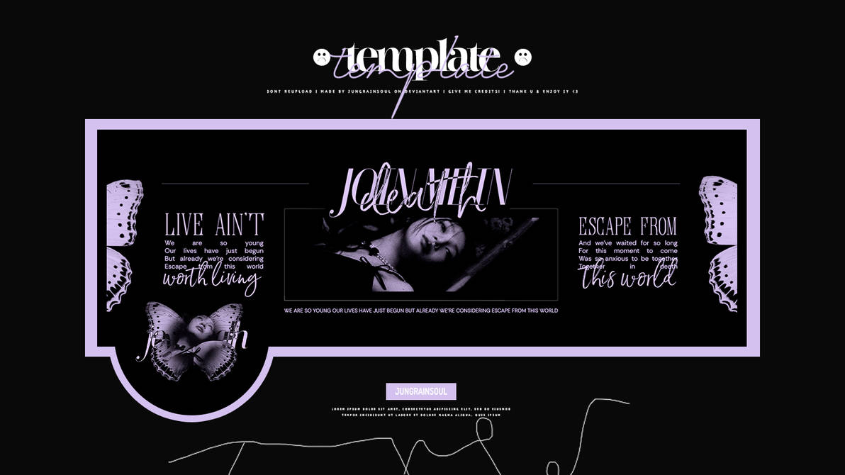 110 : layout set | templates pack * by jungrainsoul on DeviantArt