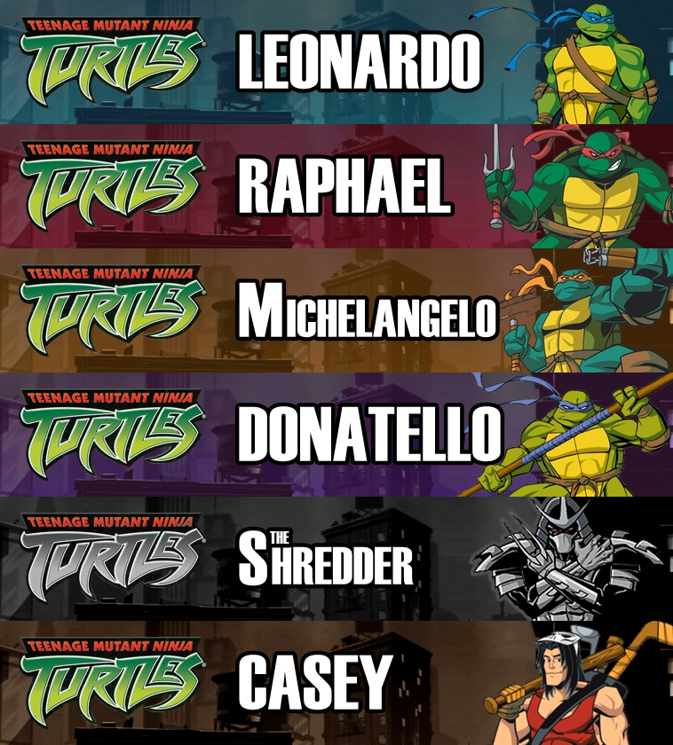 Teenage Mutant Ninja Turtles '03 - Banners by ultima-lord on DeviantArt