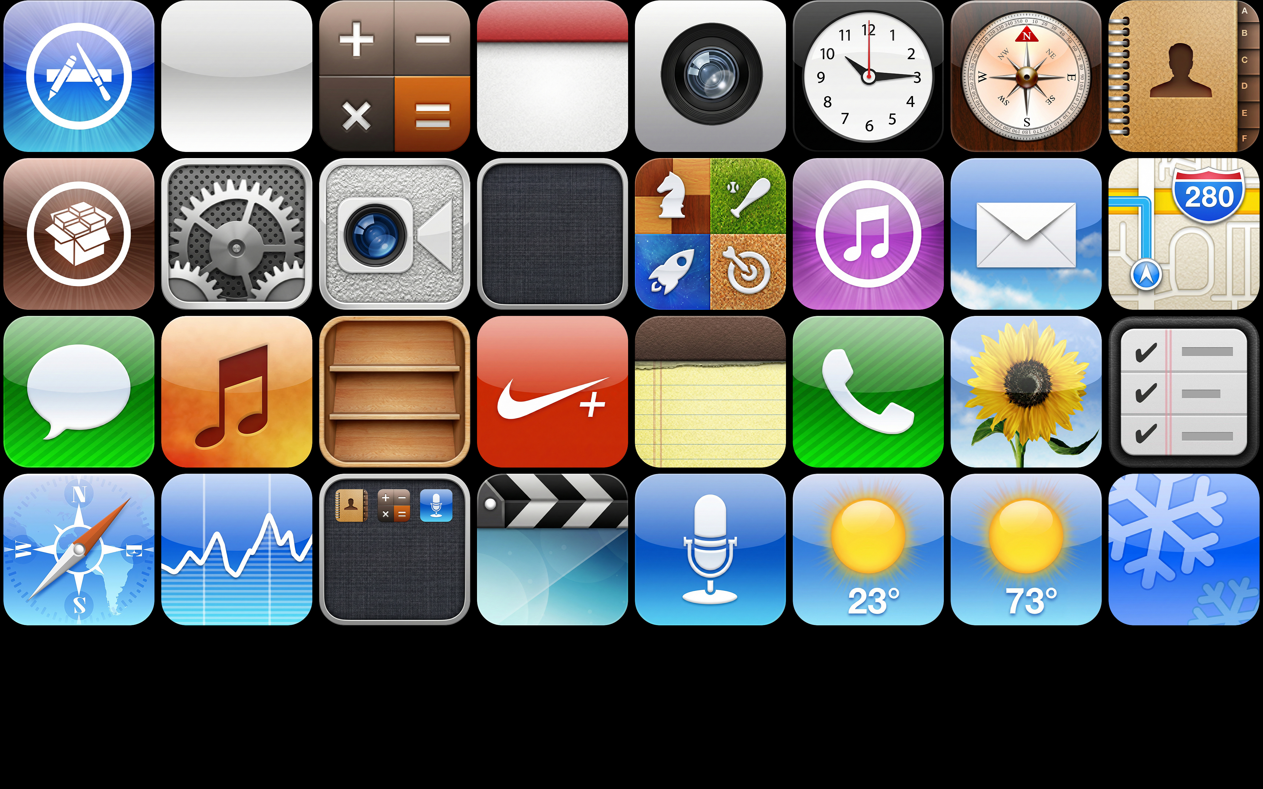 Classic IOS 6 Icons Pack by AlternateContent on DeviantArt