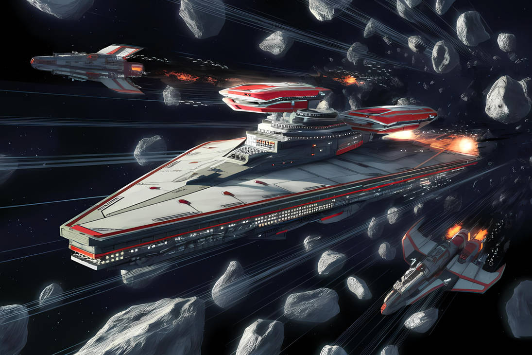 Starship Voyage by DoctorCorvus on DeviantArt