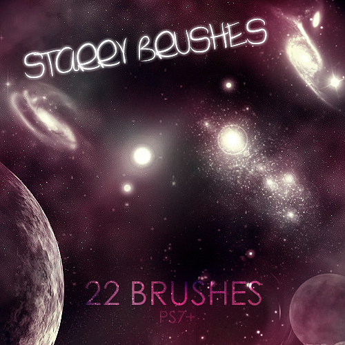 Starry Brushes by neotom130 on DeviantArt