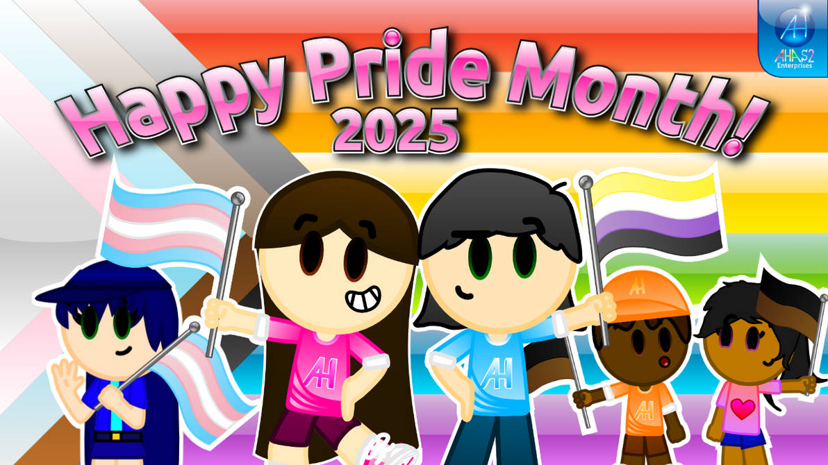 Happy Pride Month! (2025) by AlexHfromScratch2 on DeviantArt
