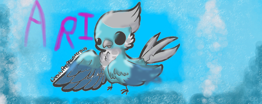 Ari Bird Art by furrywarriorcat on DeviantArt