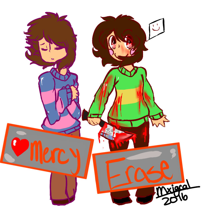 Mercy or Fight? by Mxigcal on DeviantArt