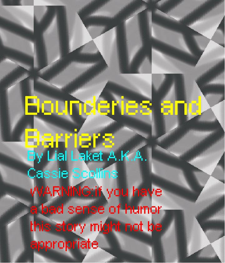 Bounderies and Barriers 2 by Liallaket on DeviantArt