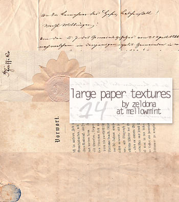14 large paper textures by mellowmint on DeviantArt
