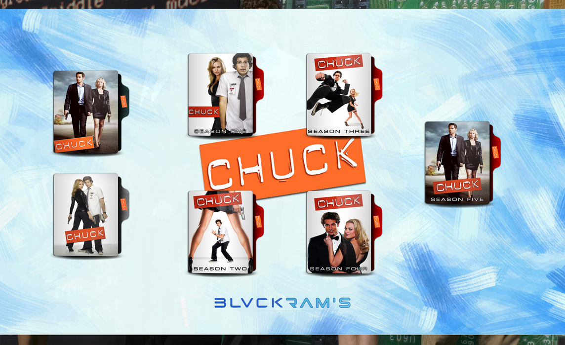 CHUCK TV SERIES FOLDER iCON by BlvckRams on DeviantArt