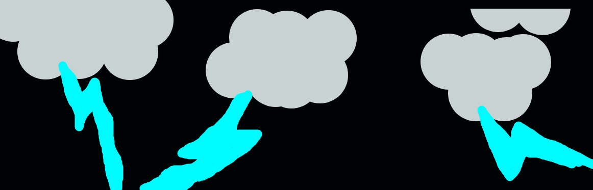 Blue Lightning Storm by pigsandpuppies on DeviantArt