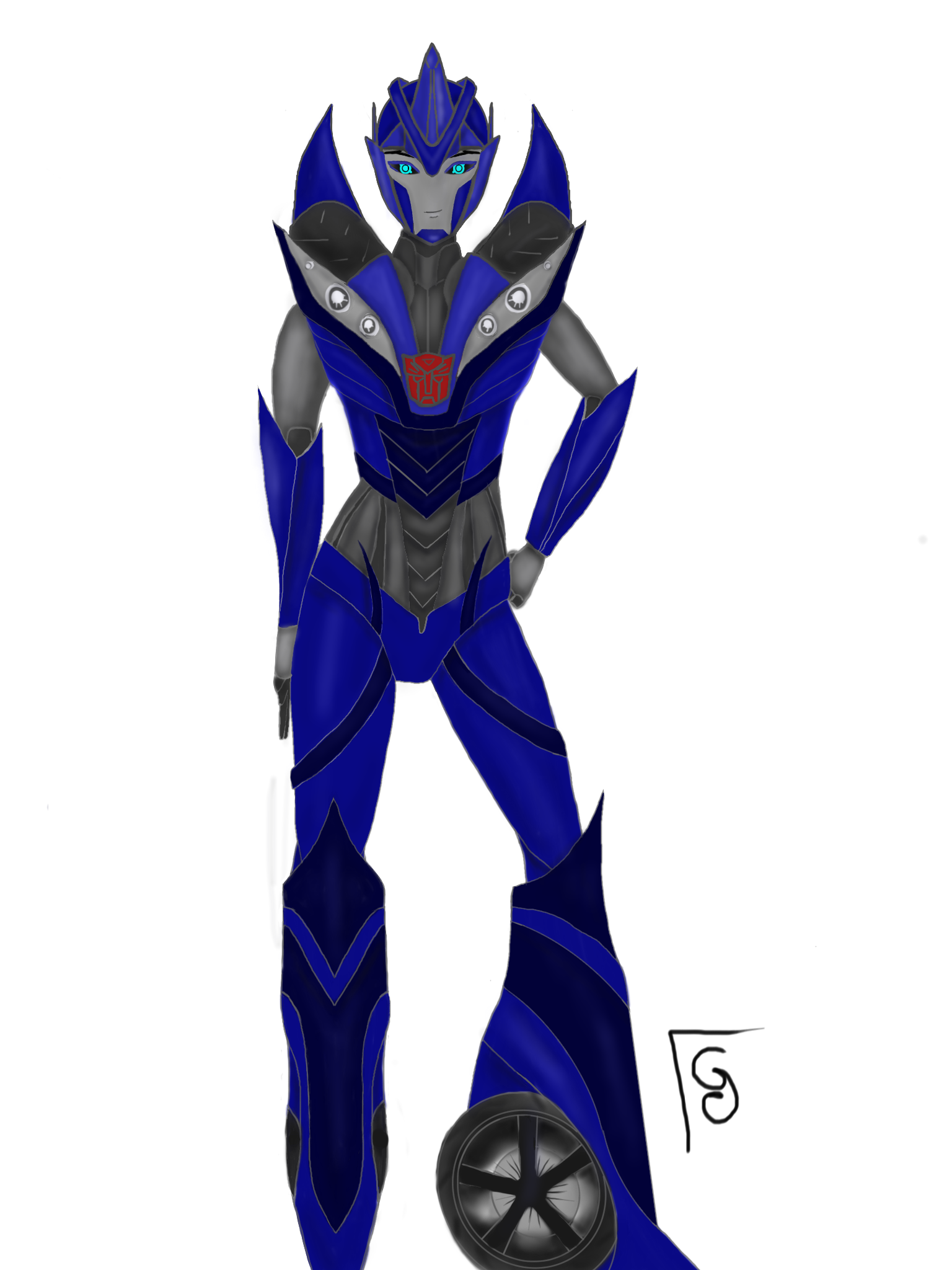 Transformers OC Flat Line by PaleRoses on DeviantArt