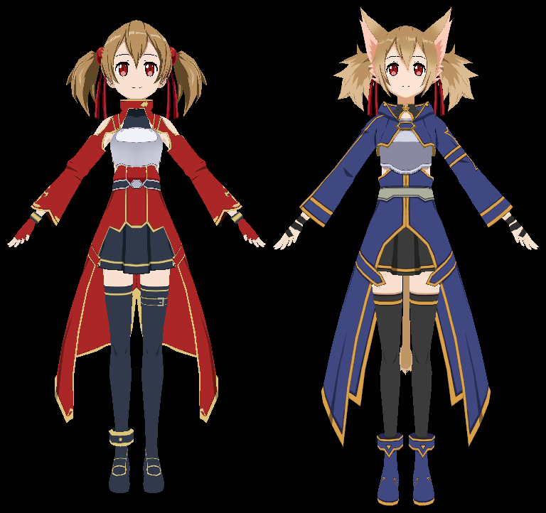 Silica - FBX 3D Model by AzureBerylBlue on DeviantArt