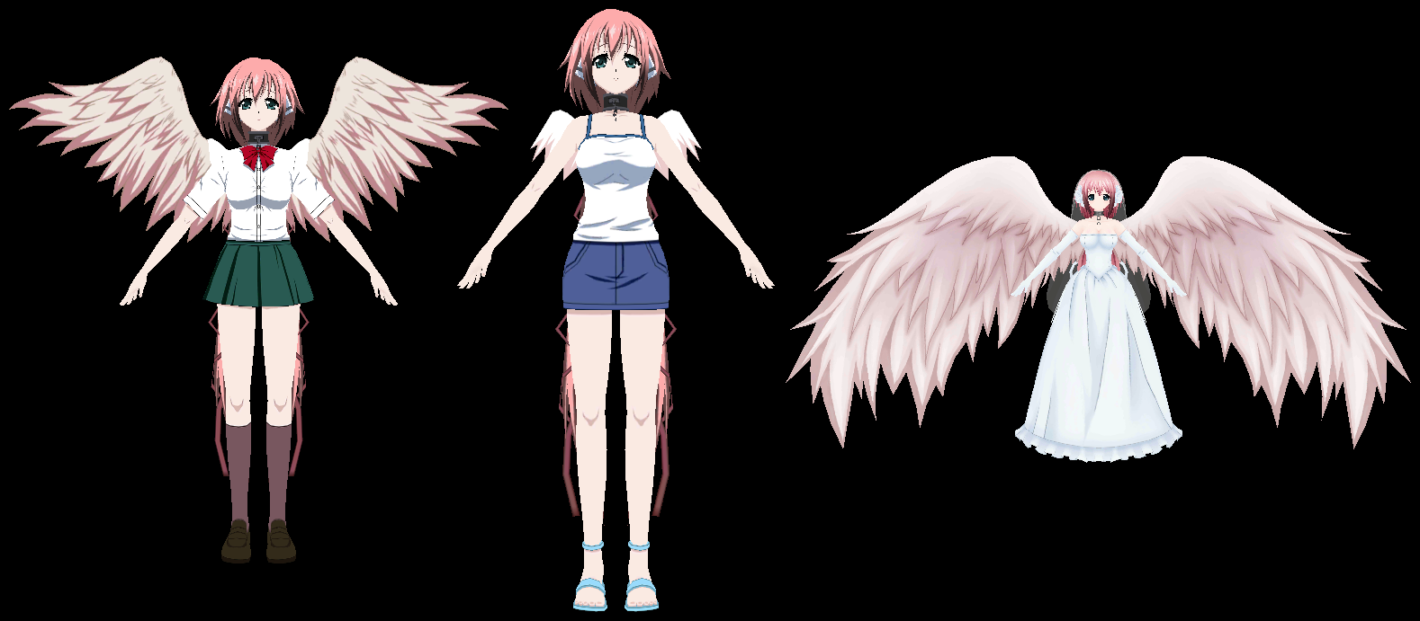 Ikaros (Costumes) - FBX 3D Model by AzureBerylBlue on DeviantArt