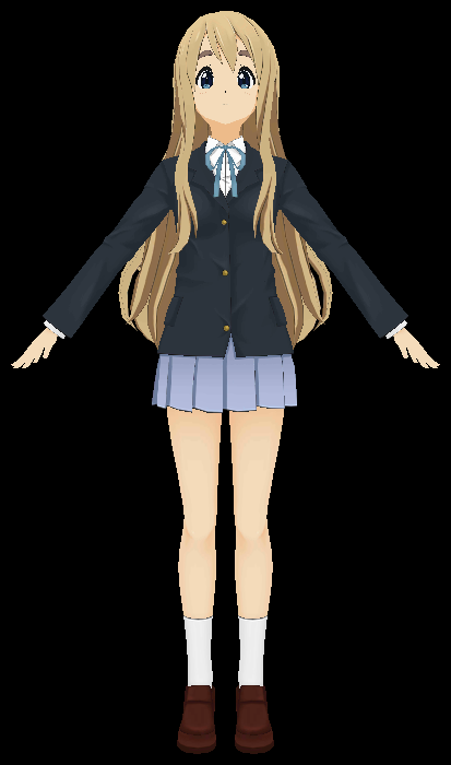 Kotobuki Tsumugi - FBX 3D Model by AzureBerylBlue on DeviantArt