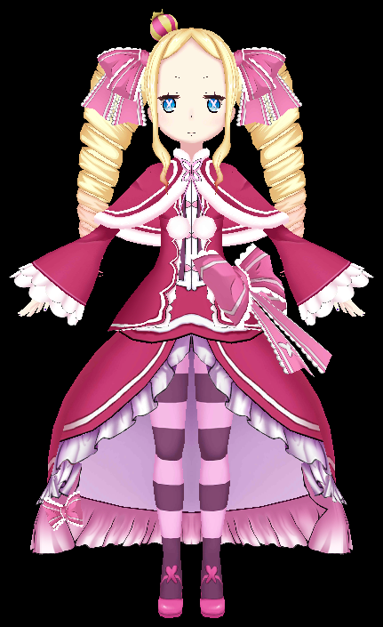 Beatrice - FBX 3D Model by AzureBerylBlue on DeviantArt