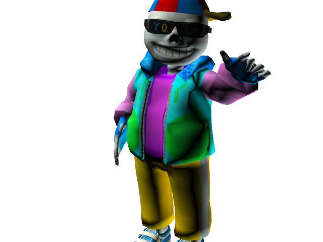 Fresh Sans model by thegameskiner567 on DeviantArt