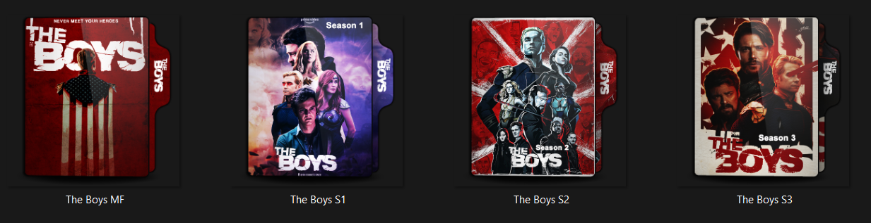 The Boys Collection | Folder Icons by MellowDRAG on DeviantArt