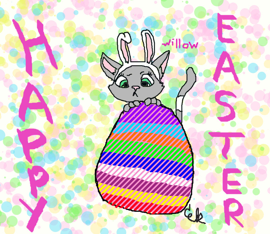 Happy easter from willow by RoxyG56 on DeviantArt