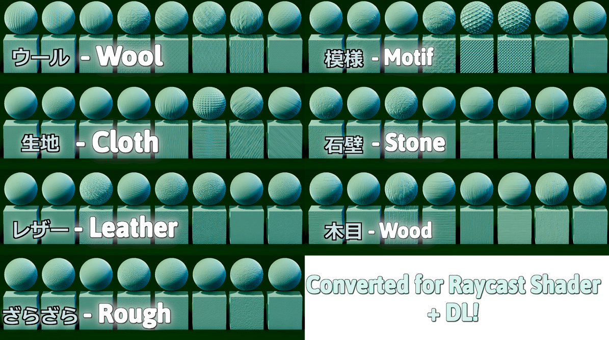 [mmd] normal map pack for raycast + dl by VoltTheCabbit on DeviantArt