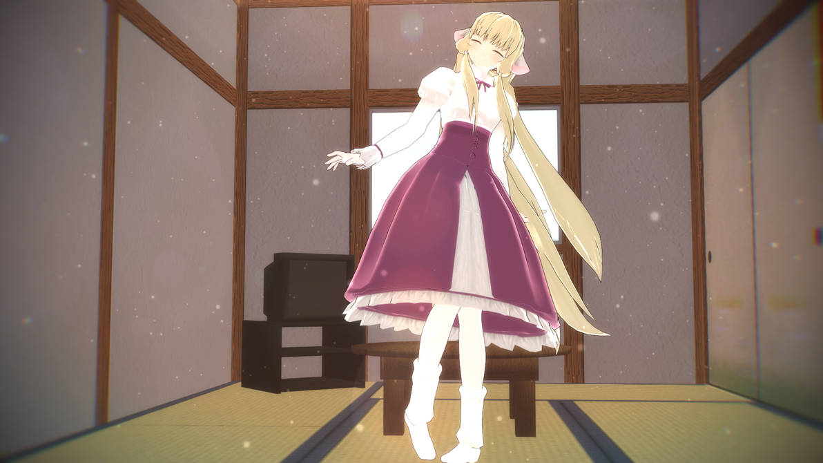 [MMD NEWCOMER] Chobits Chii - Pink Dress [D/L] by MoondreamofA on ...